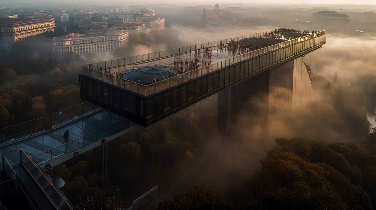 The Glass Bridge of Rome City