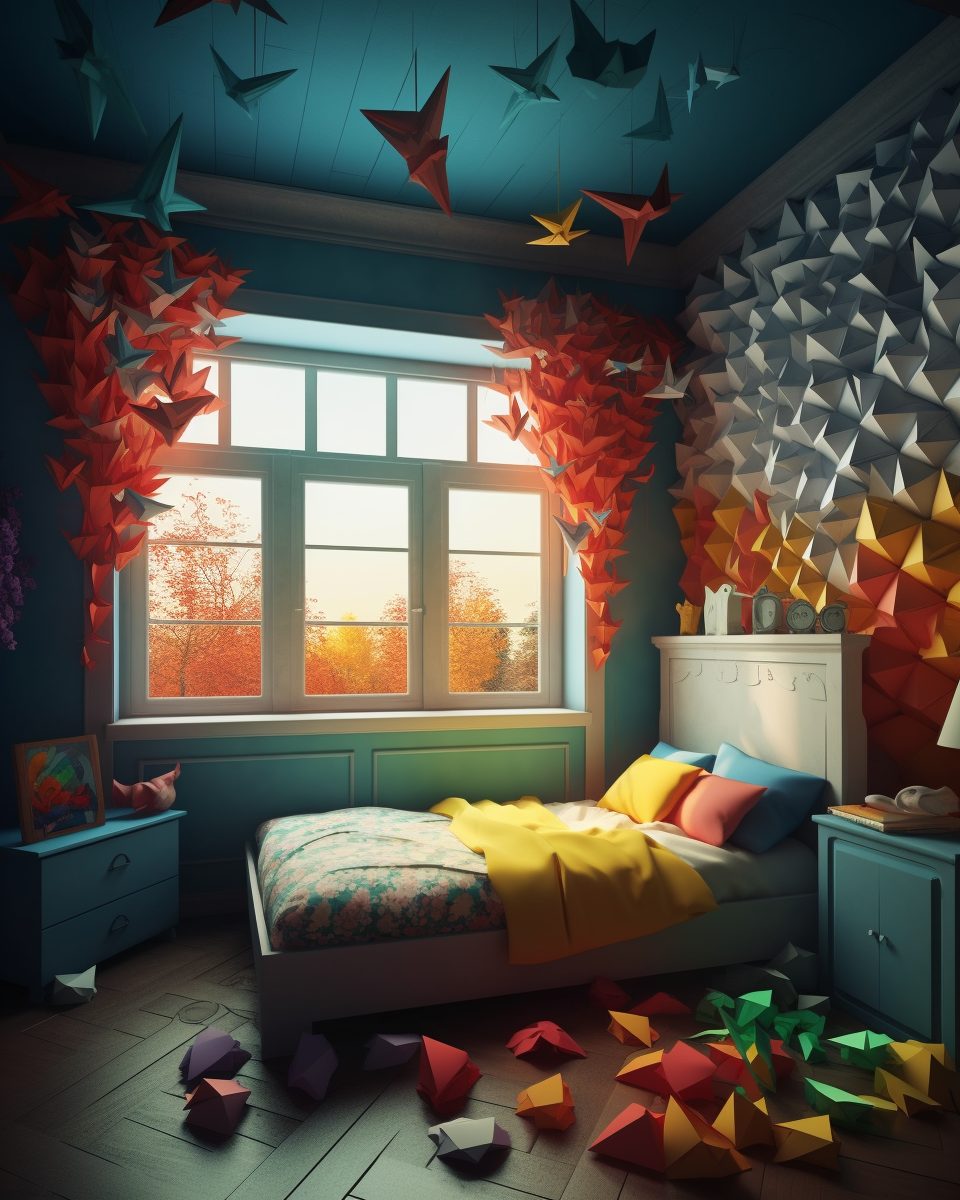 Origami Bedroom