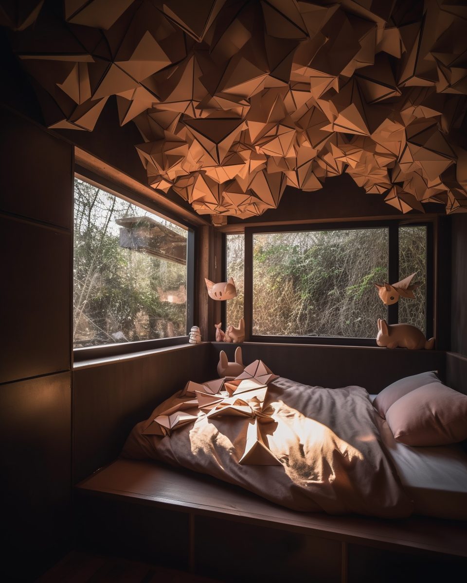 Origami Bedroom