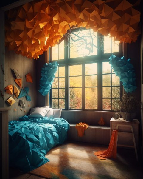 Origami Bedroom