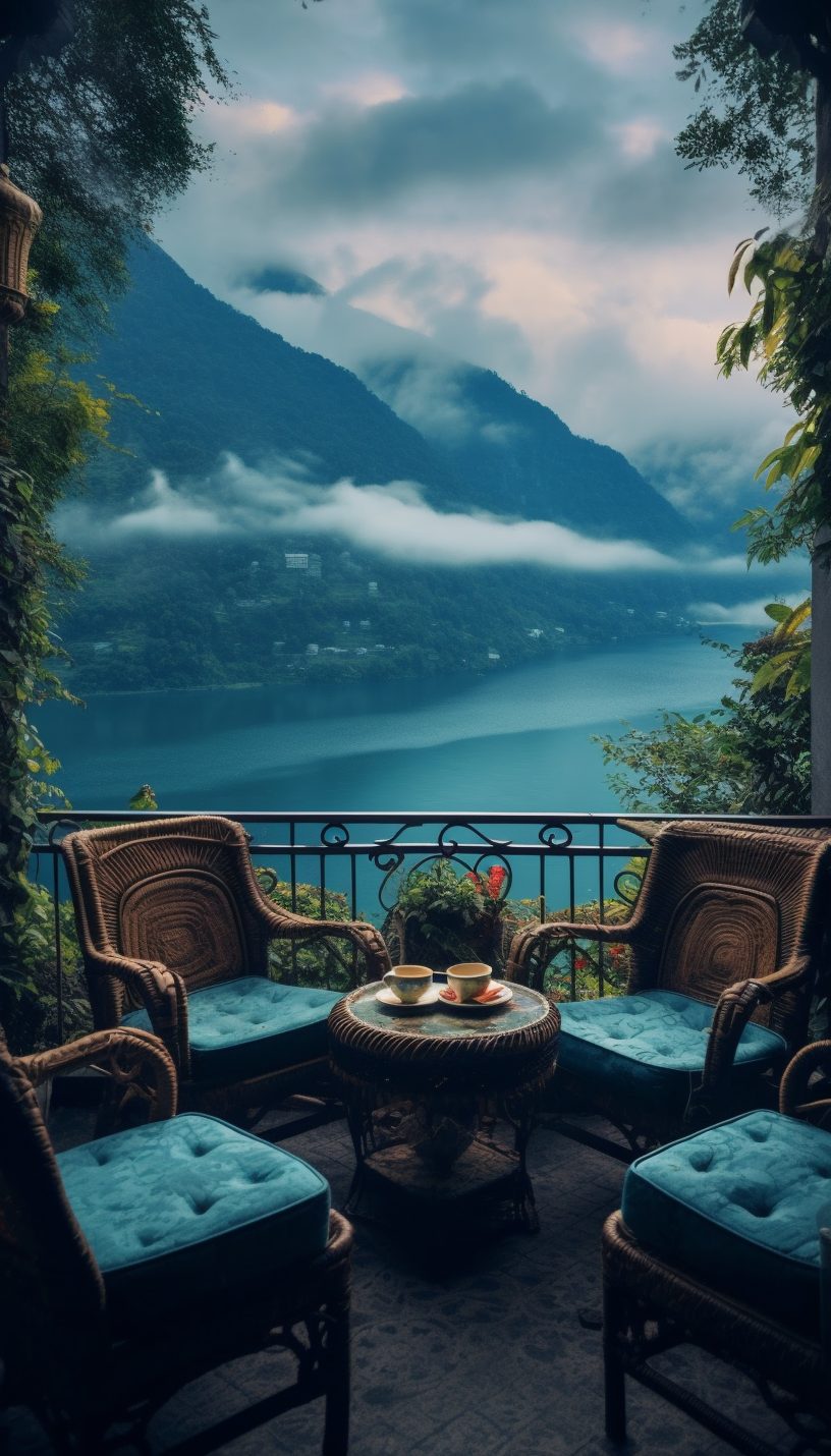 Cozy Porch with an Amazing View