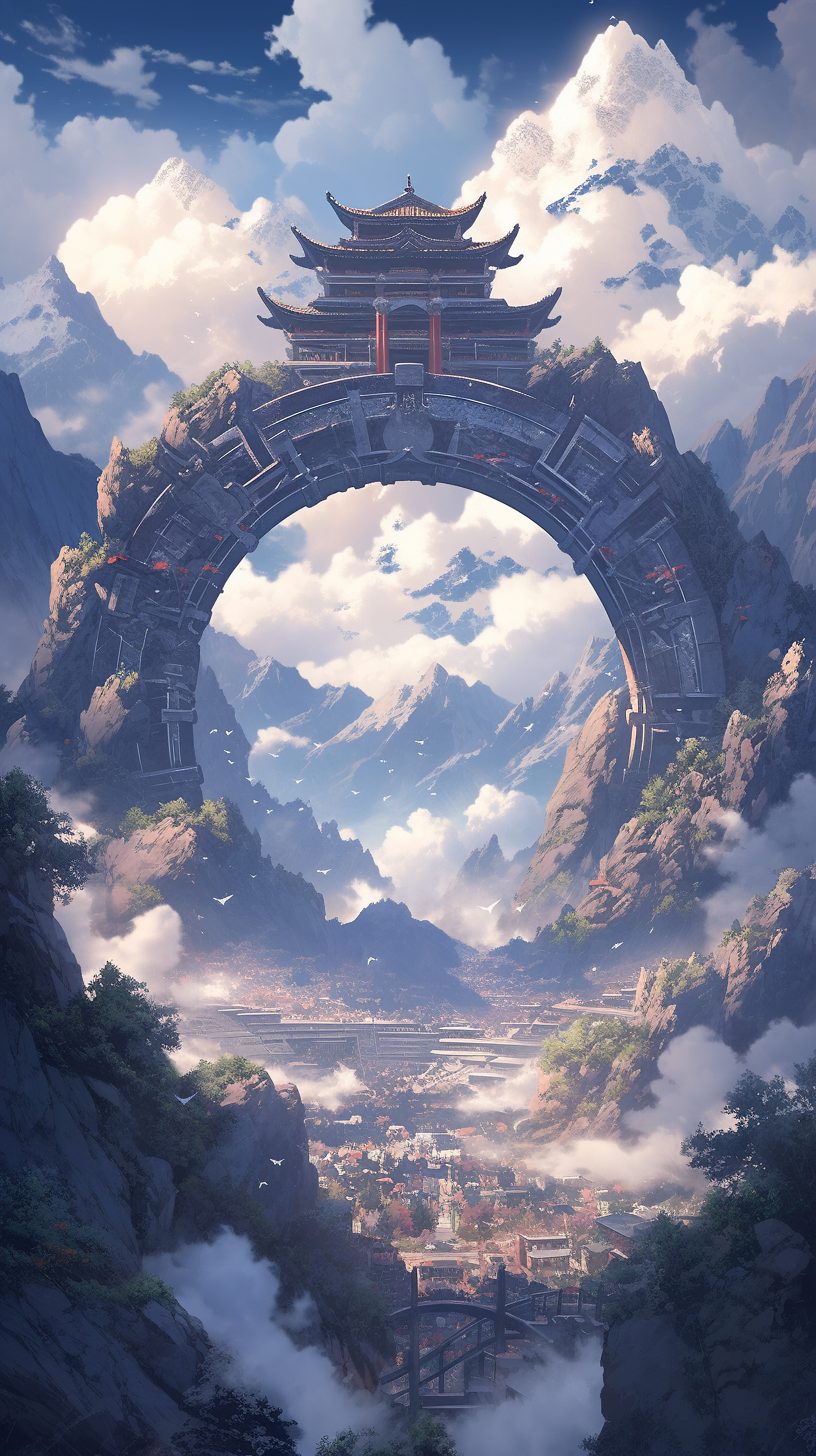 An Arch Theme Town Design