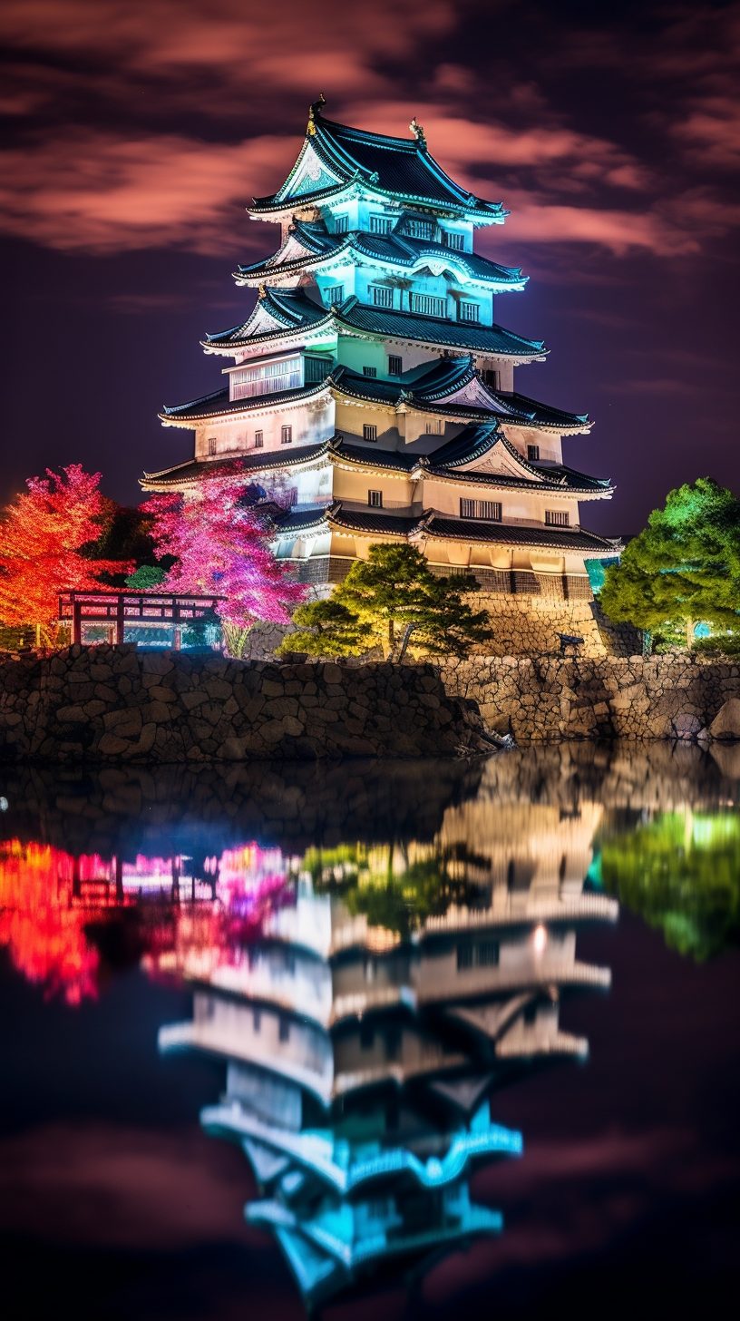 Japanese Castle Inspired by Matsumoto-Jō