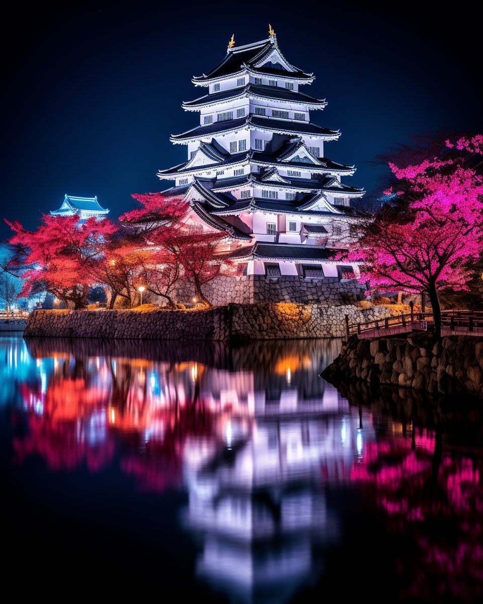 Japanese Castle Inspired by Matsumoto-Jō