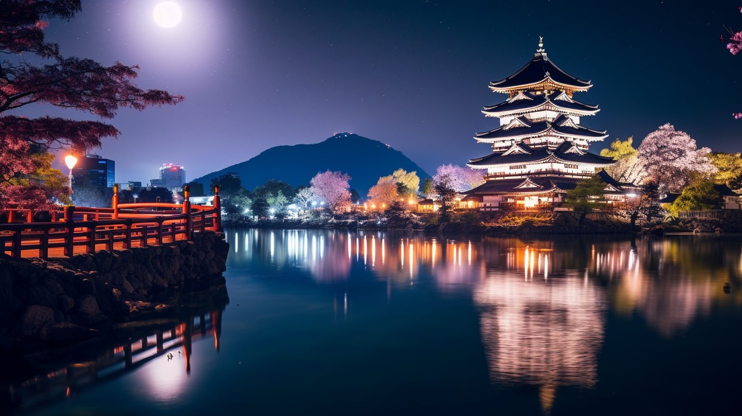 Japanese Castle Inspired by Matsumoto-Jō