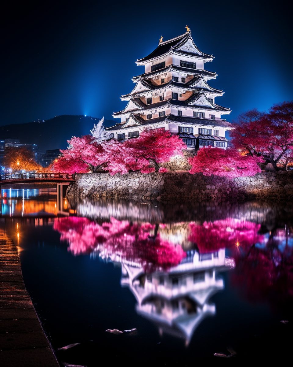 Japanese Castle Inspired by Matsumoto-Jō