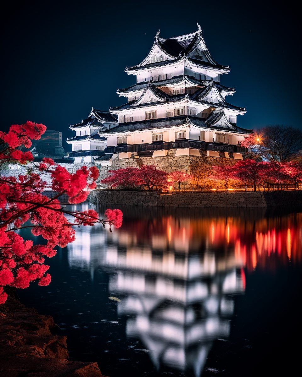 Japanese Castle Inspired by Matsumoto-Jō