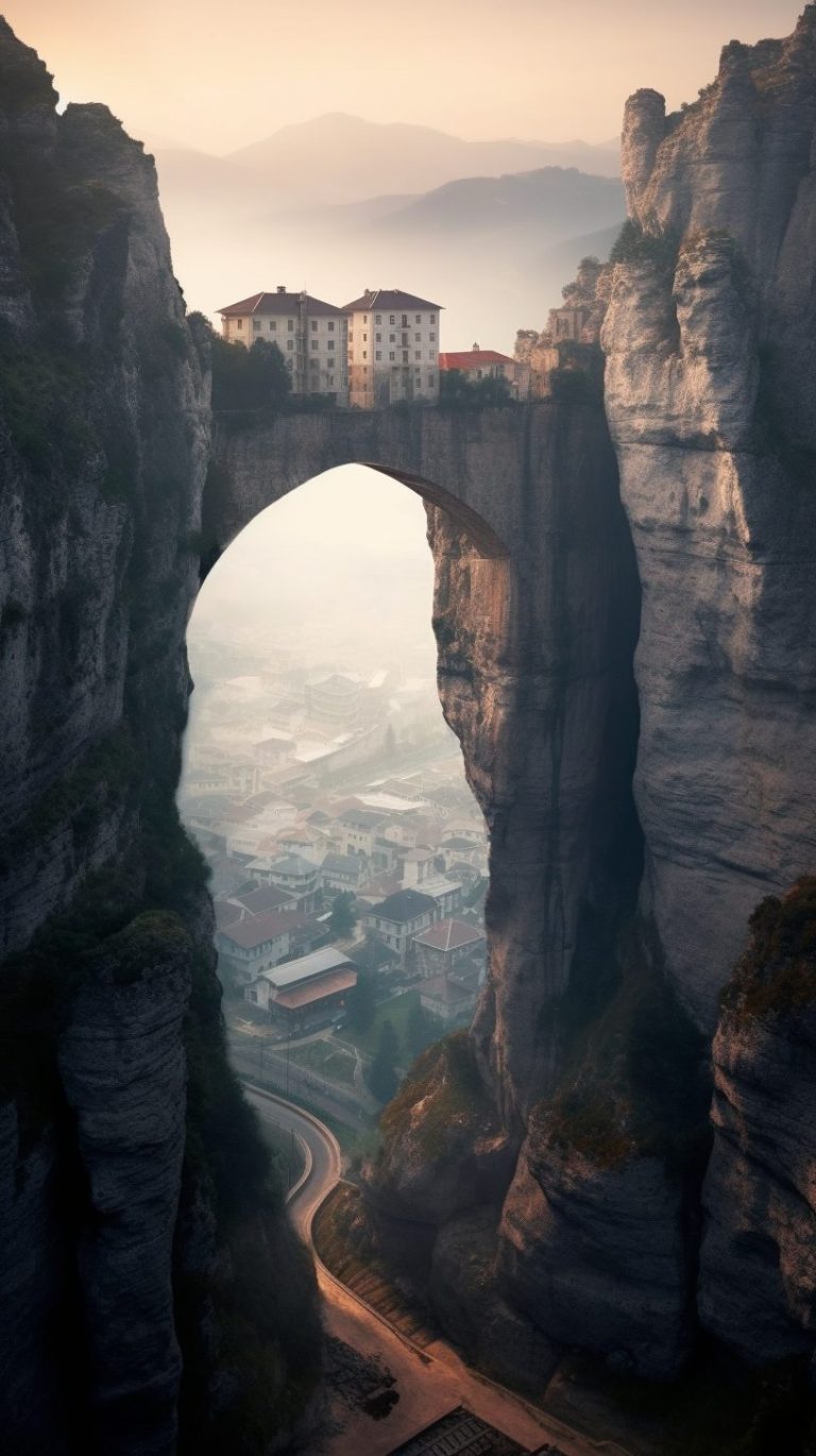 Living on a Mountain Arch