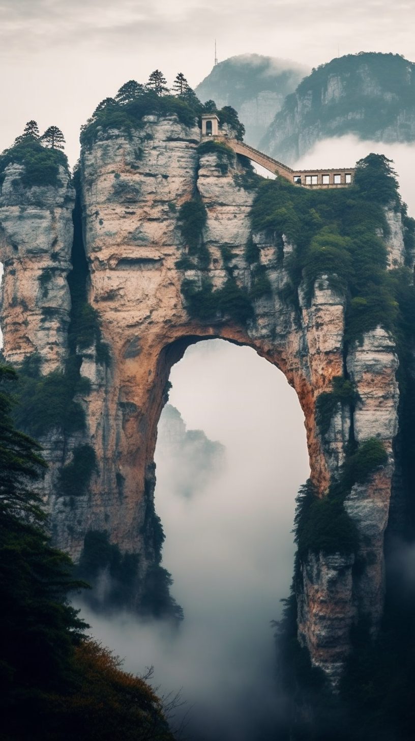 Living on a Mountain Arch