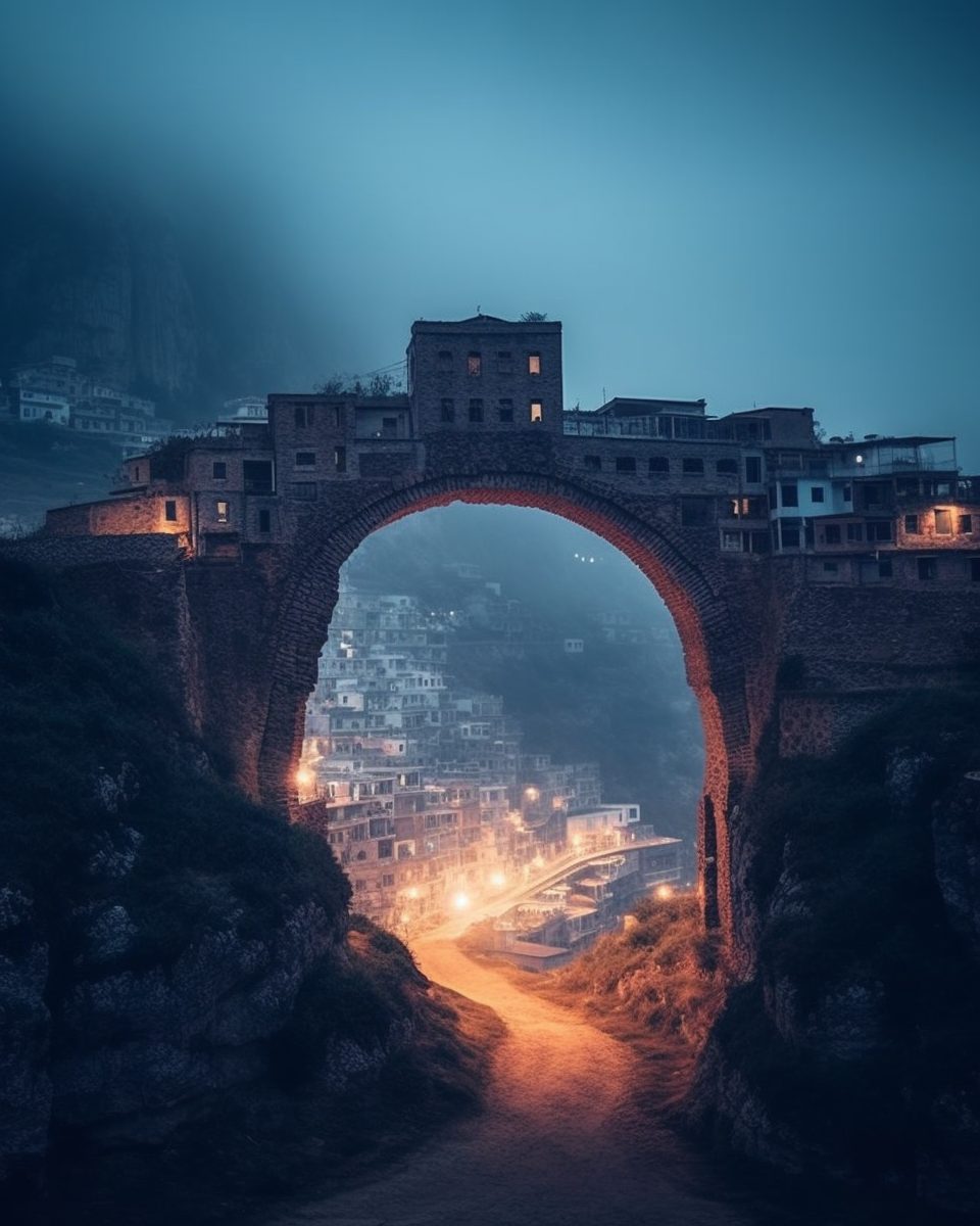 Living on a Mountain Arch