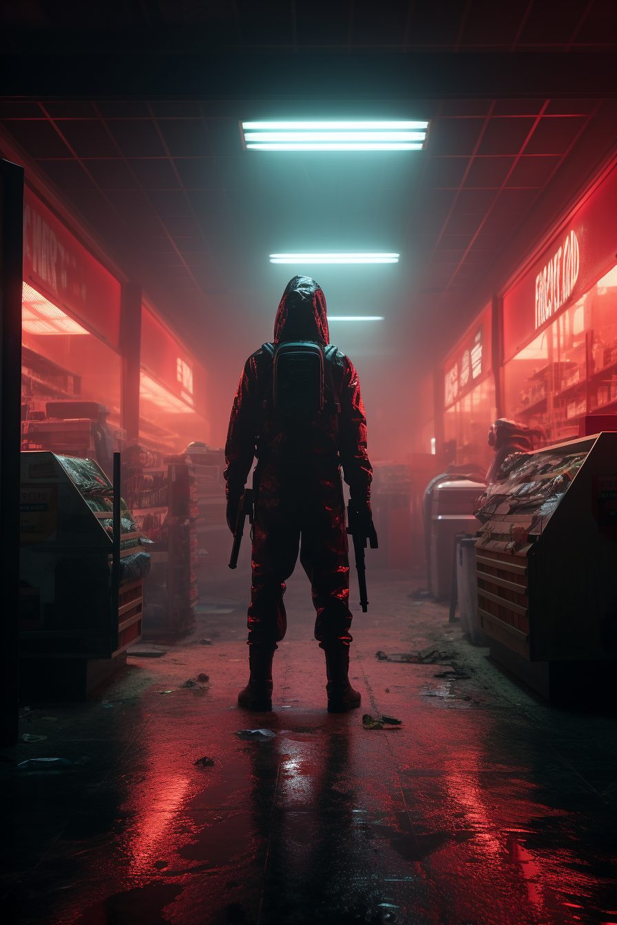 A Post-Apocalyptic Supermarket