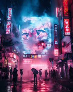 Cyberpunk Neo Tokyo City