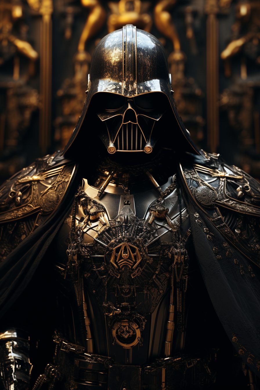 Darth Vader and Emperor Palpatine – Warhammer 40K Style