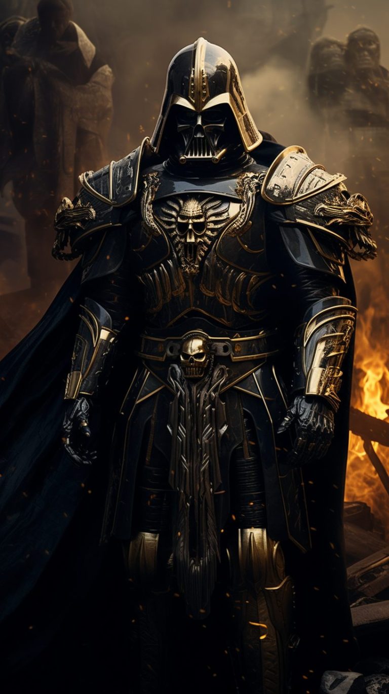 Darth Vader and Emperor Palpatine – Warhammer 40K Style