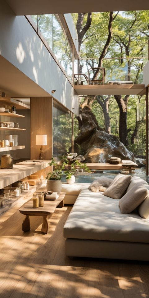 Modern Home With A Skywell