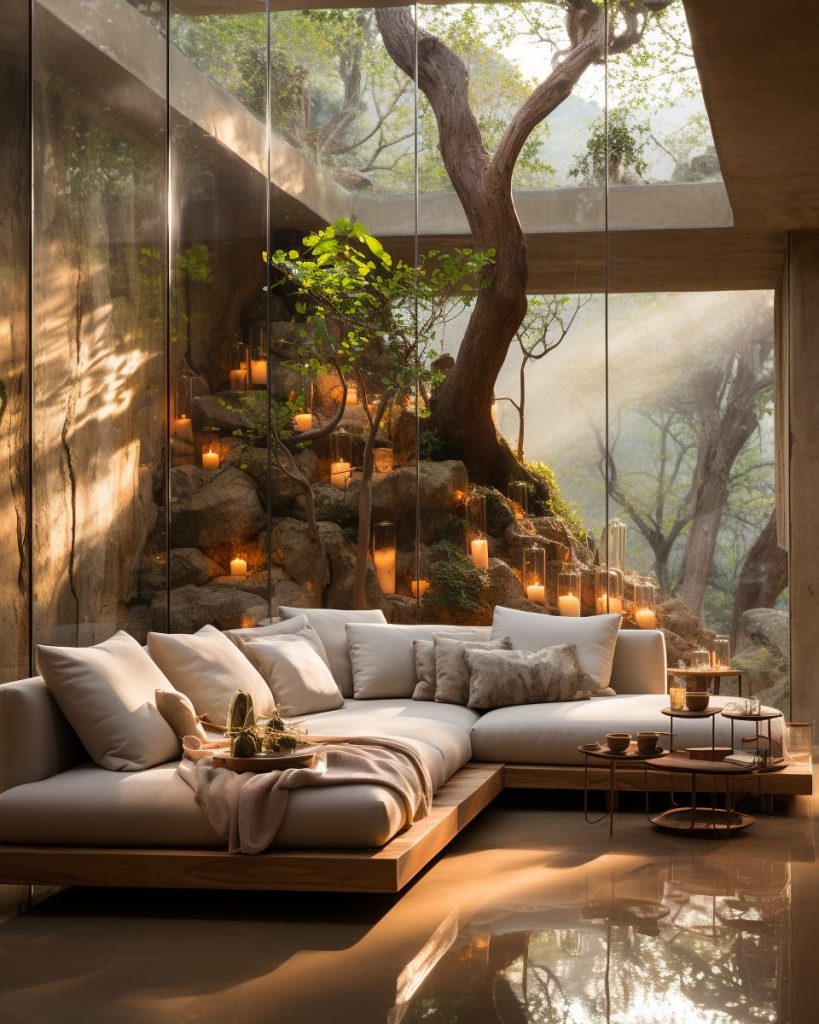Modern Home With A Skywell