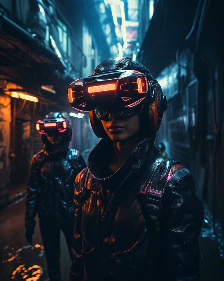 The Citizens of Cyberpunk City