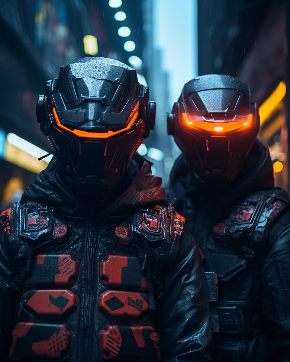 The Citizens of Cyberpunk City
