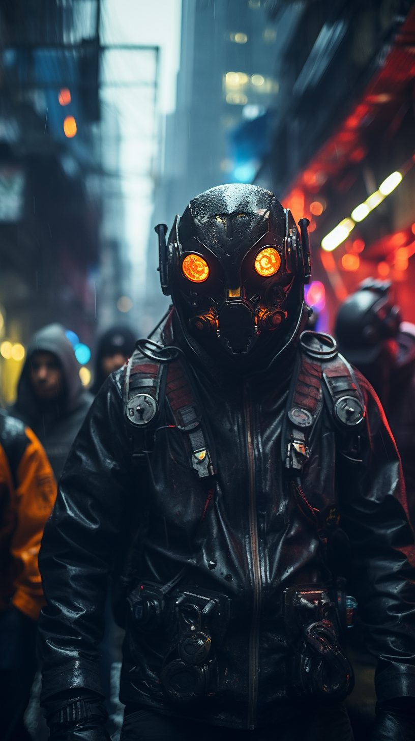 The Citizens of Cyberpunk City
