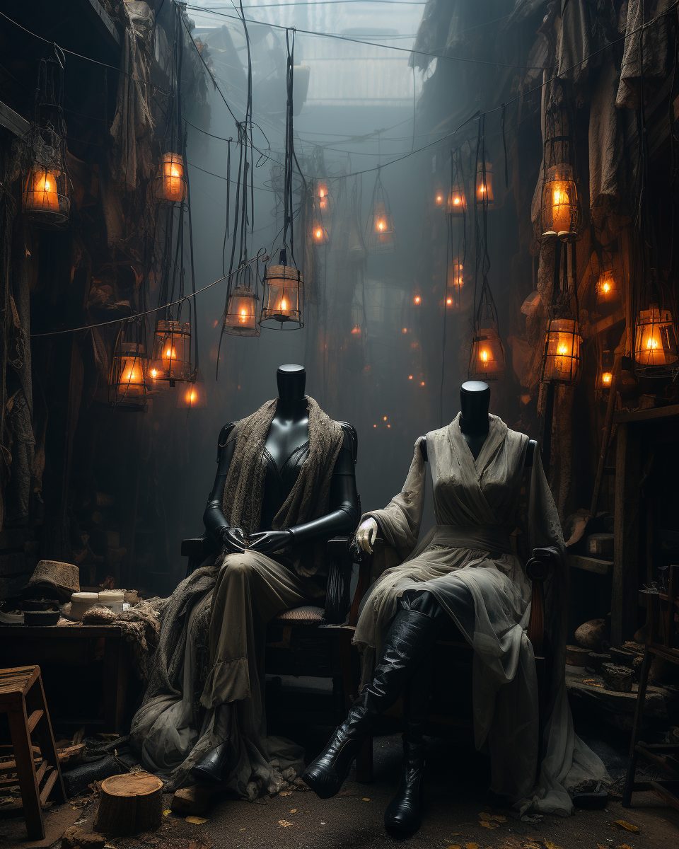 Old Tailor Shop Inside Kowloon Walled City