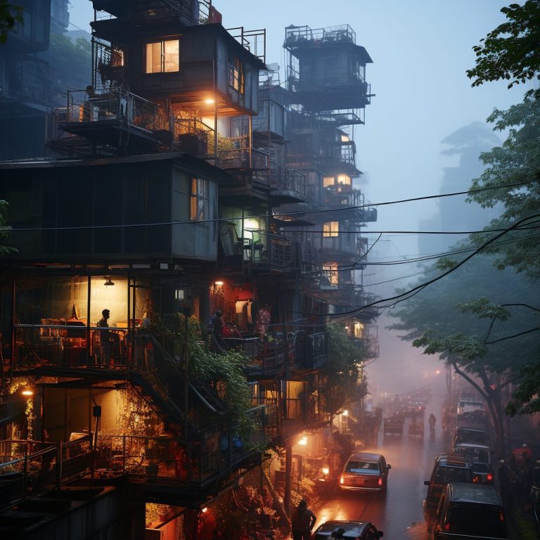 Stacked Container Homes Building Structure