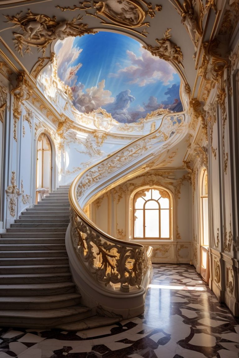 A Baroque-Style Apartment Home Interior Design