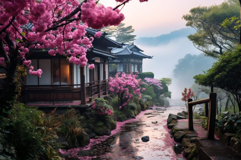 A Beautiful Japanese Village
