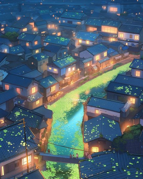 Riverside Machiya Townhouses in Japan