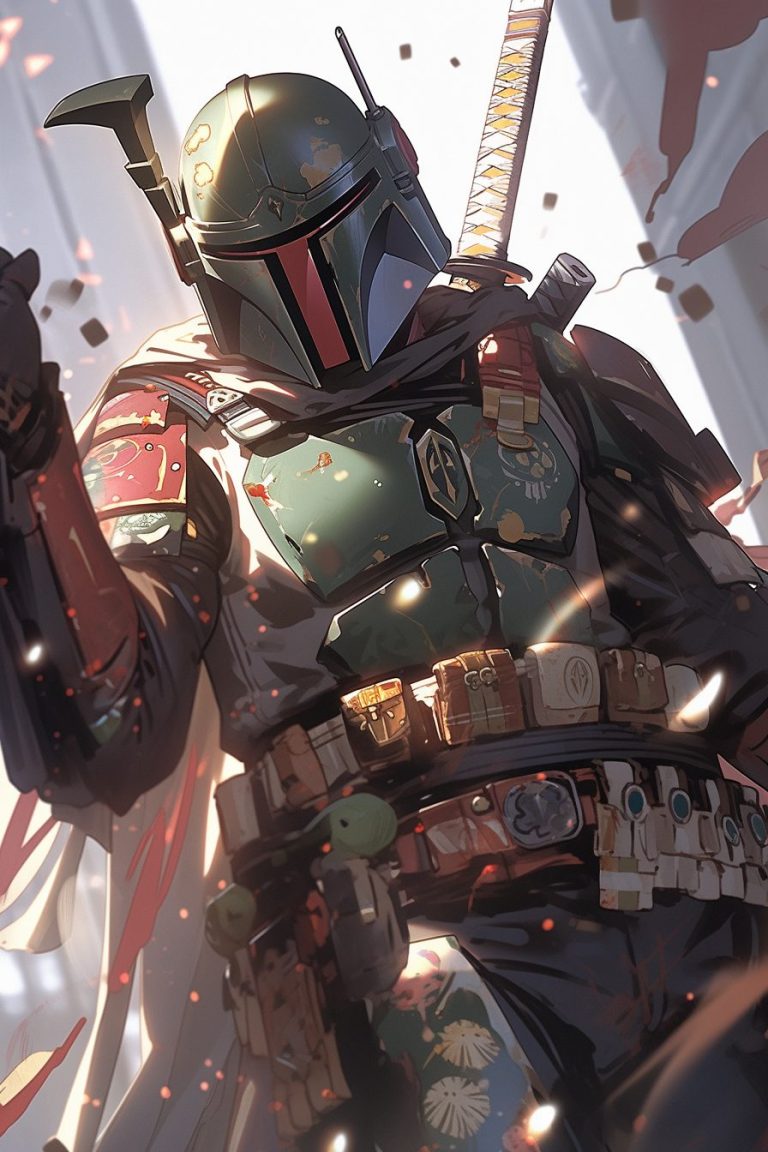 Star Wars Villains in Japanese Niji Art Style