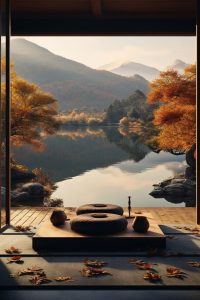 A Meditation Space with a Calming View