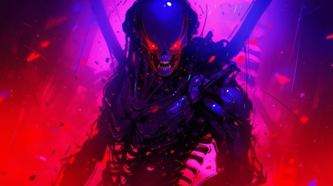 The Cyberpunk Alien Xenomorphs