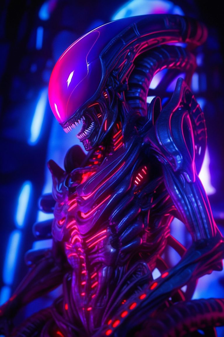 The Cyberpunk Alien Xenomorphs