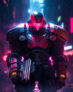 The Cyberpunk Judge Dredd