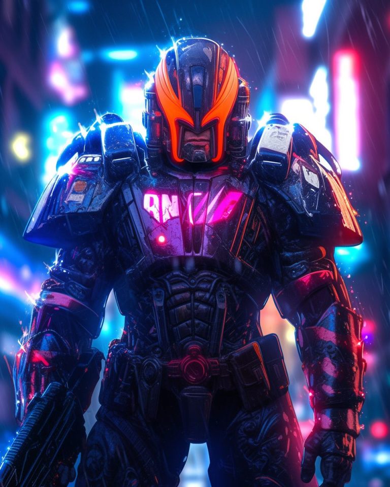 The Cyberpunk Judge Dredd
