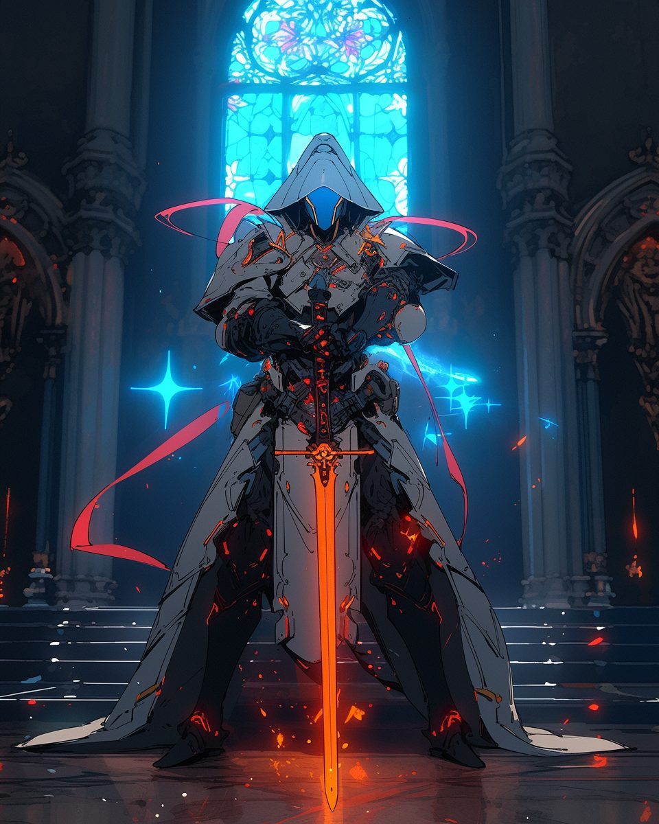 The Cyberpunk Neon Knights