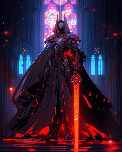 The Cyberpunk Neon Knights