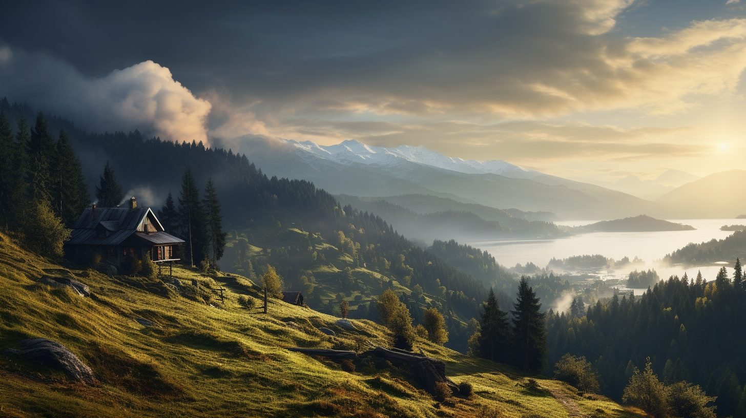 Cabins with Incredible Landscape Views