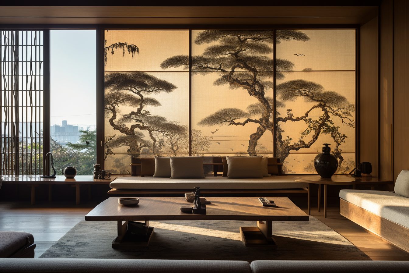 Japanese-Style Contemporary Apartments with Cityscape Views