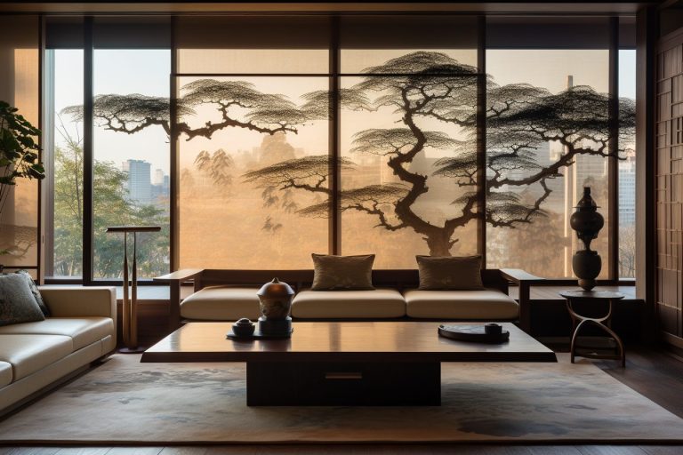Japanese-Style Contemporary Apartments with Cityscape Views
