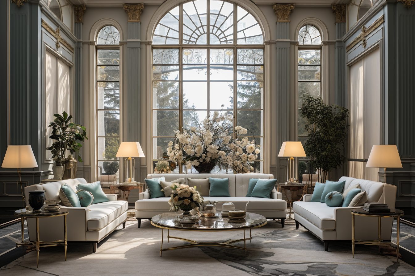 Modern Neoclassical Interior Design Style Villas