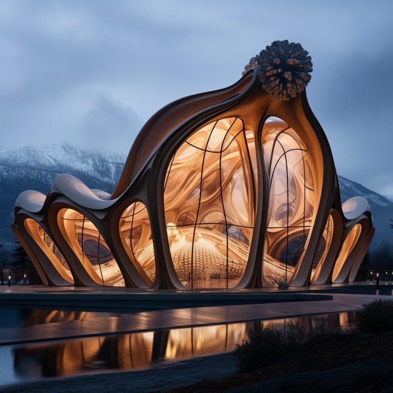 Buildings with Organic Architecture Designs