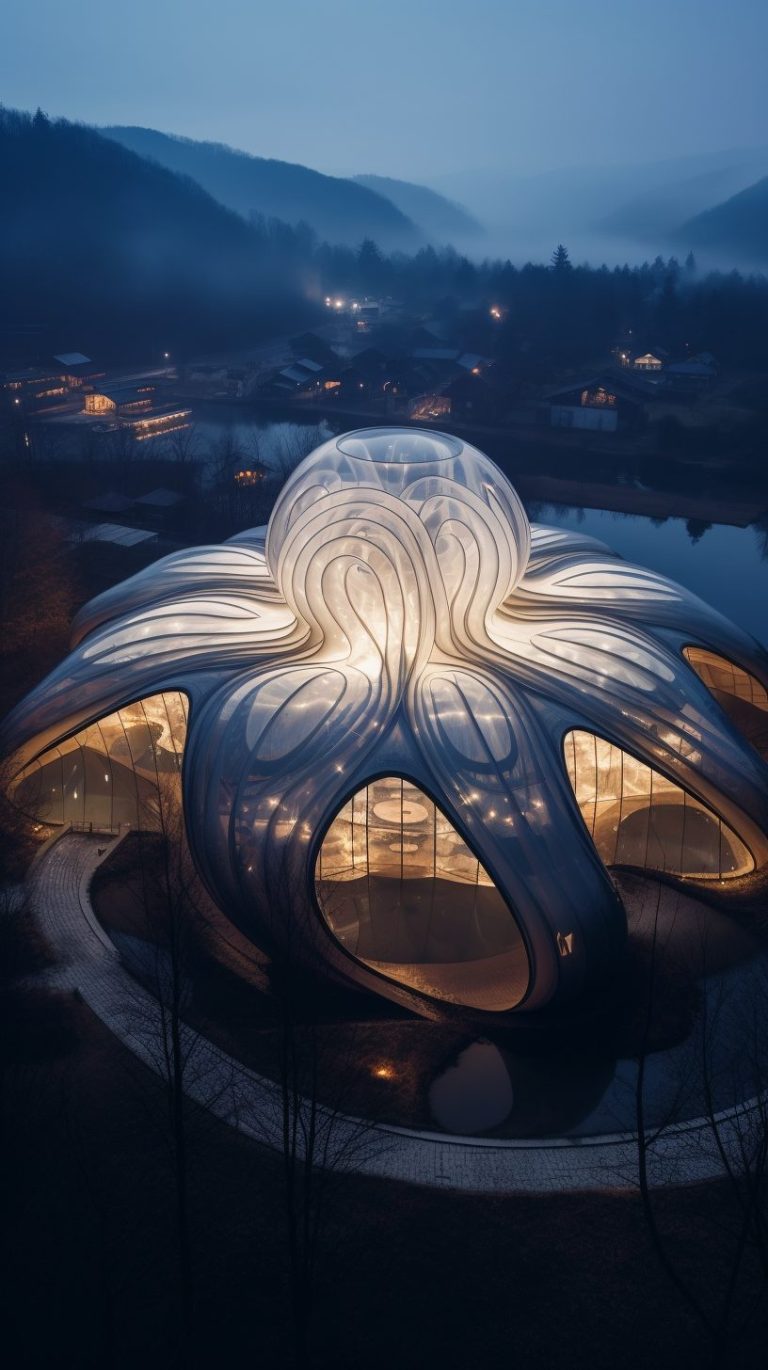 Buildings with Organic Architecture Designs
