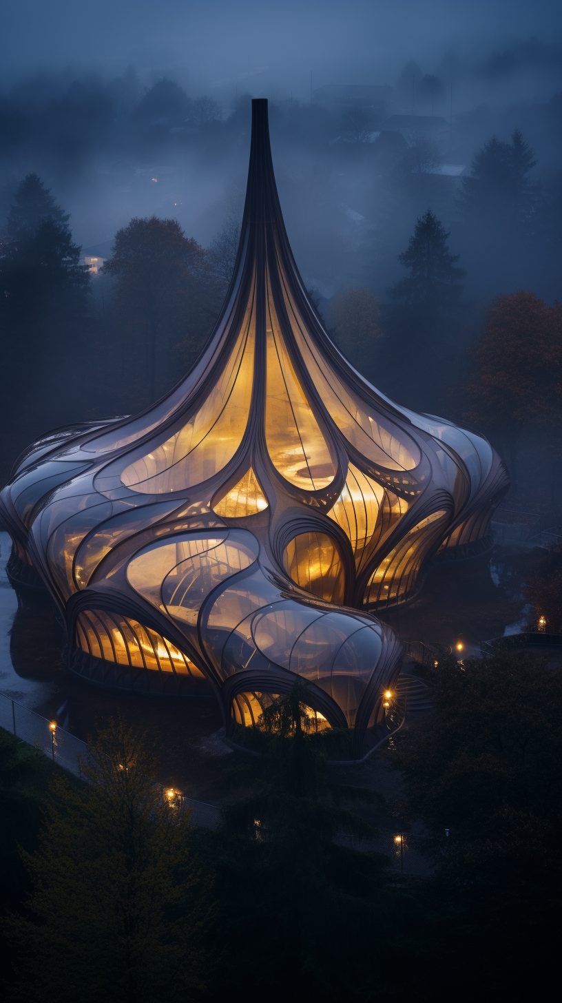 Buildings with Organic Architecture Designs