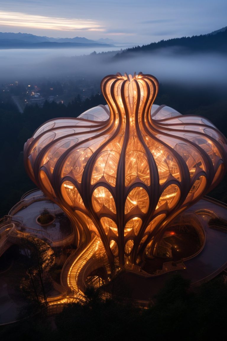 Buildings with Organic Architecture Designs