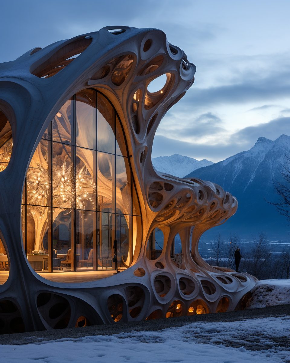 Buildings with Organic Architecture Designs