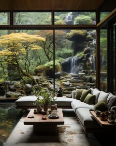 Contemporary House Interior Designs with a River View