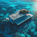 Modern Waterside Houses with Beautiful Blue Sea Views