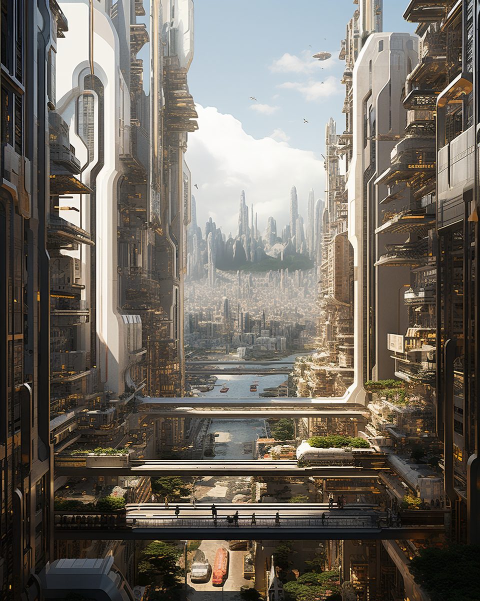 The Futuristic Cityscapes