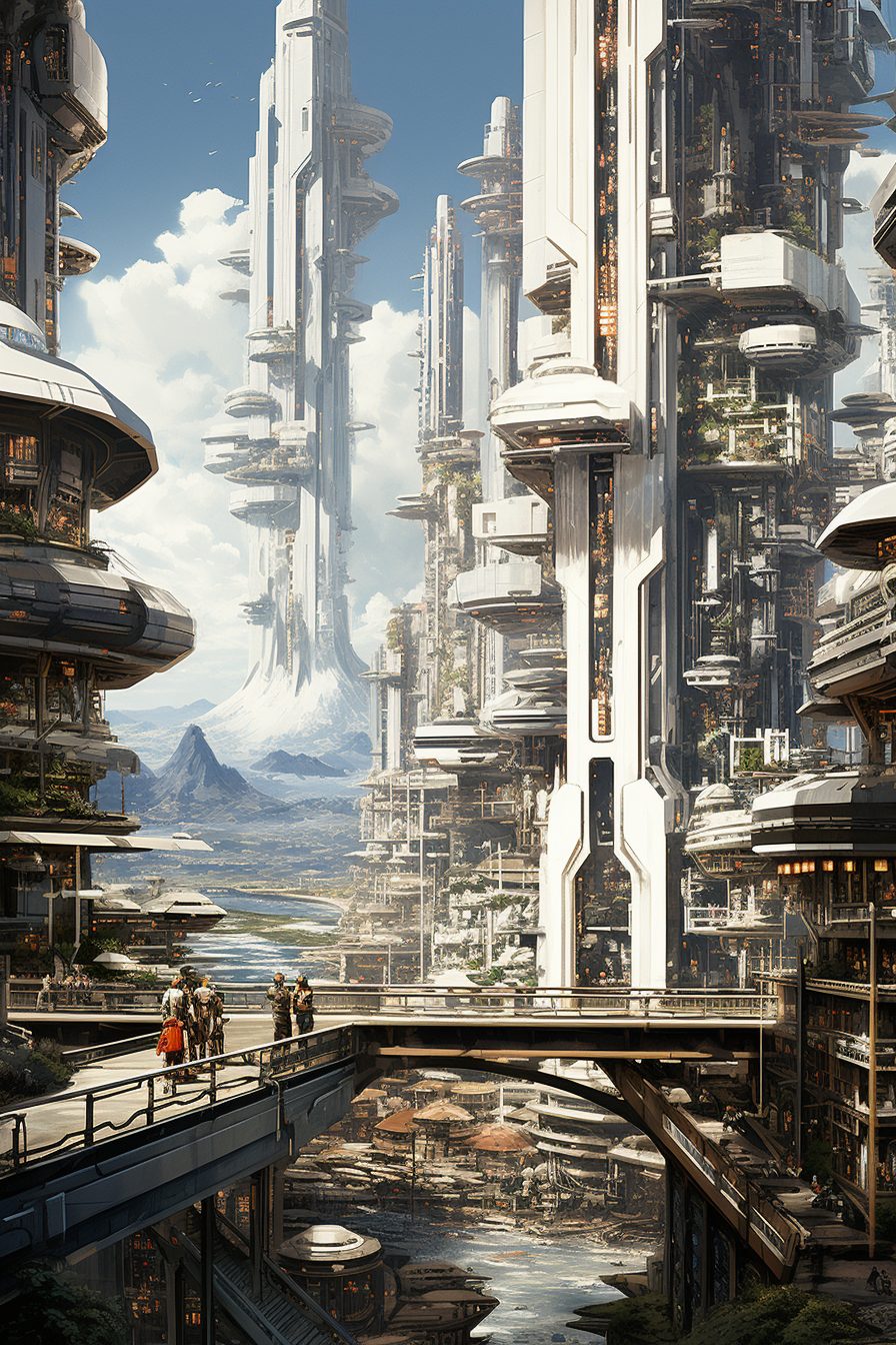 The Futuristic Cityscapes