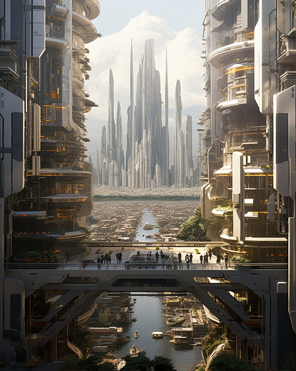 The Futuristic Cityscapes
